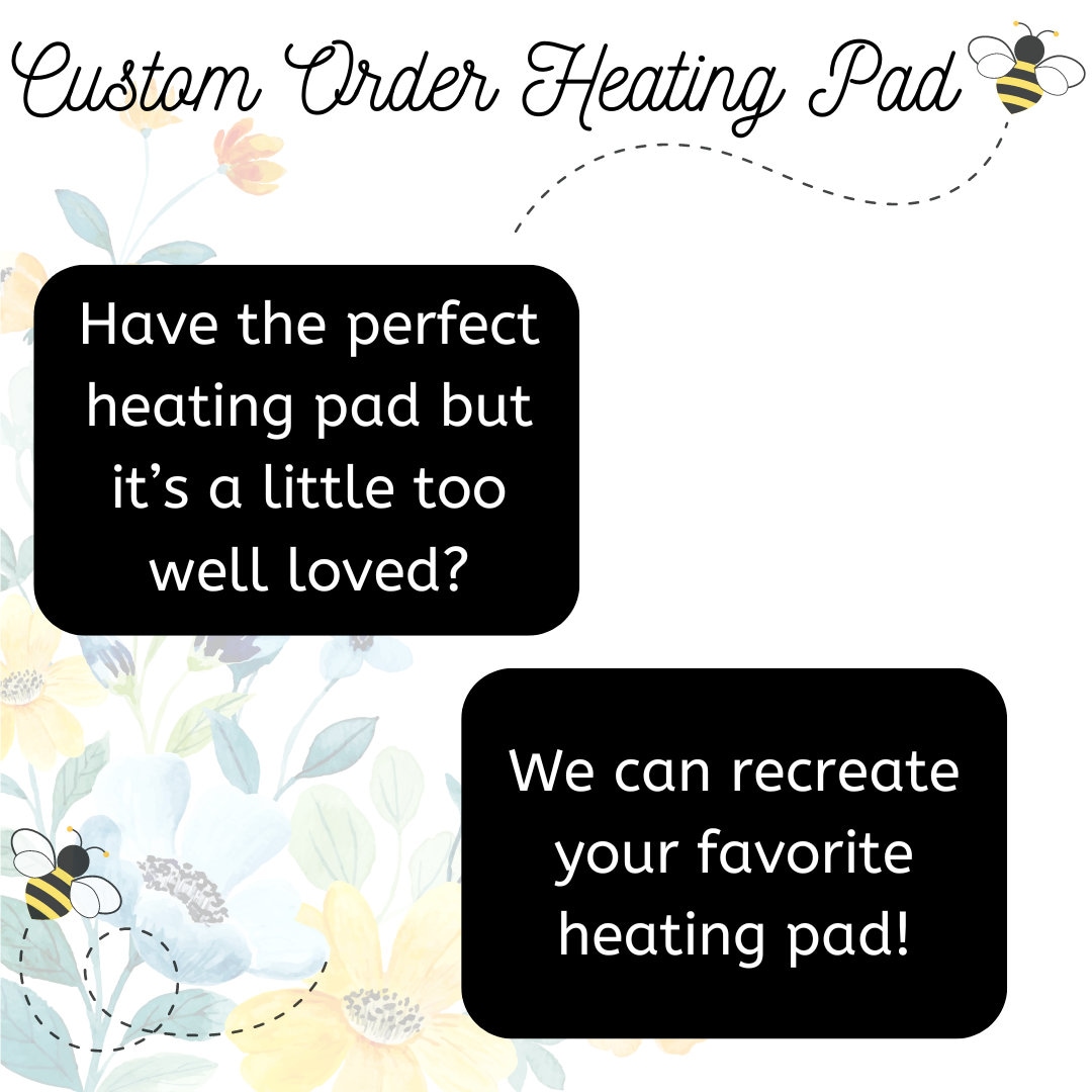 Custom Heating Pad - Etsy