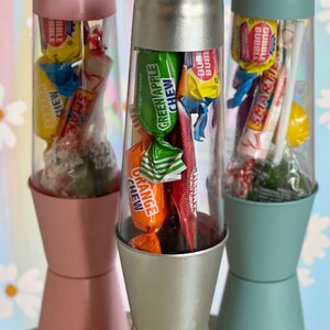 Mini Lava Lamp Party Decor, Pastel Colors, Groovy Party Favors, Retro ...