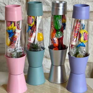 Mini Lava Lamp Party Decor, Pastel Colors, Groovy Party Favors, Retro ...