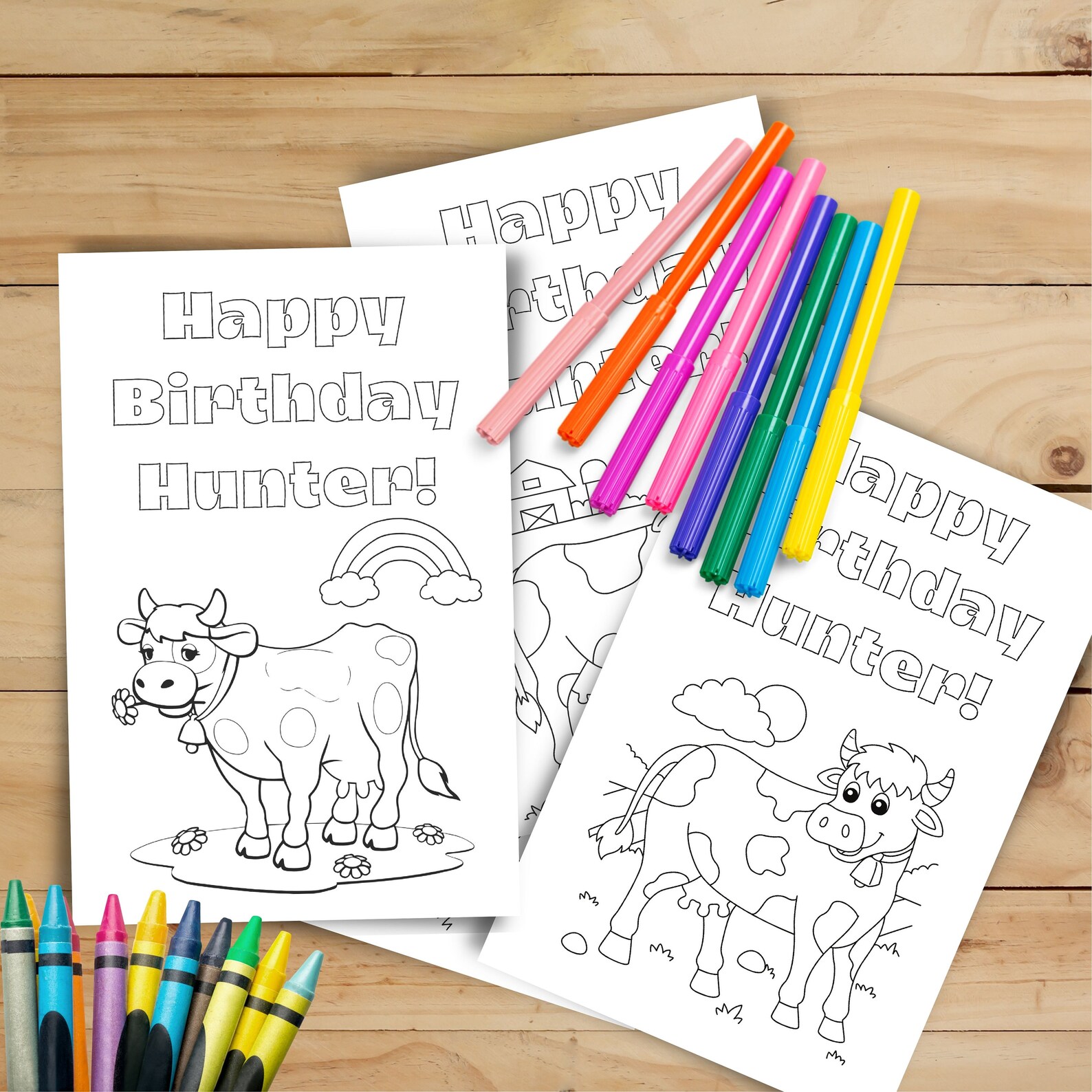 Digital Coloring Book Party Favors Birthday Party Favors - Etsy