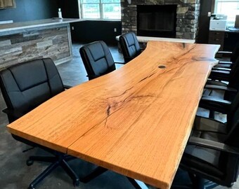 Oak Conference Table - Etsy
