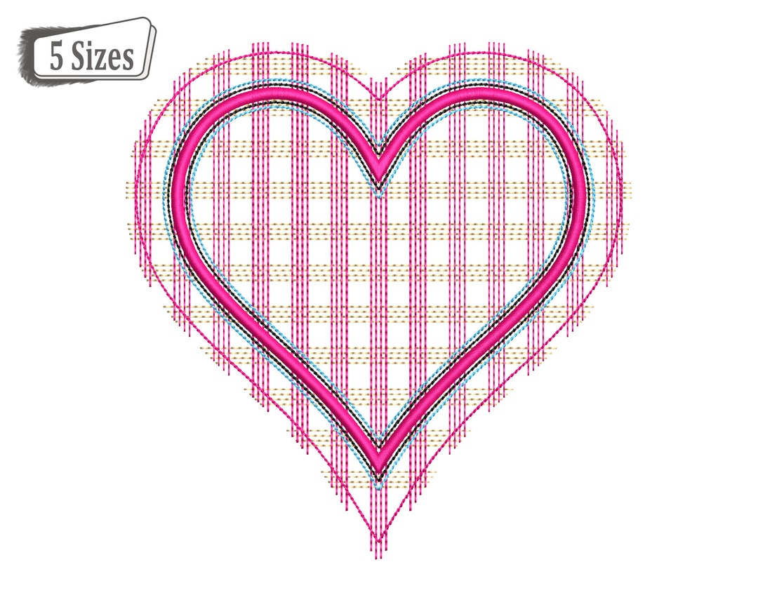 Heart Embroidery Designs, Heart Machine Embroidery Designs, Embroidery ...