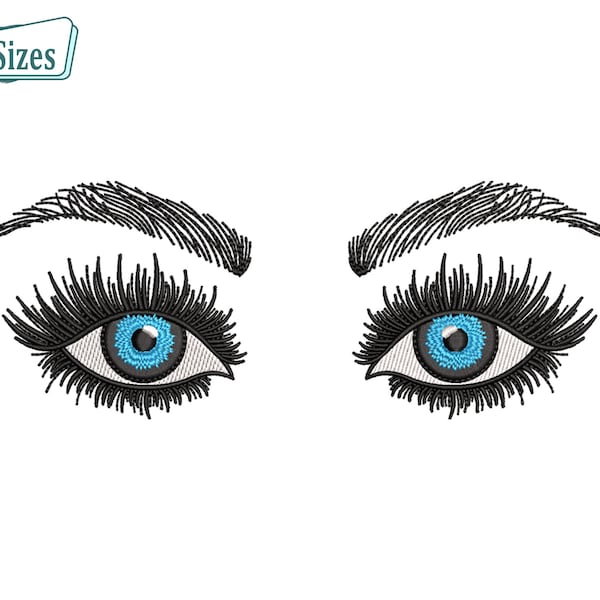 Eyes Embroidery - Etsy