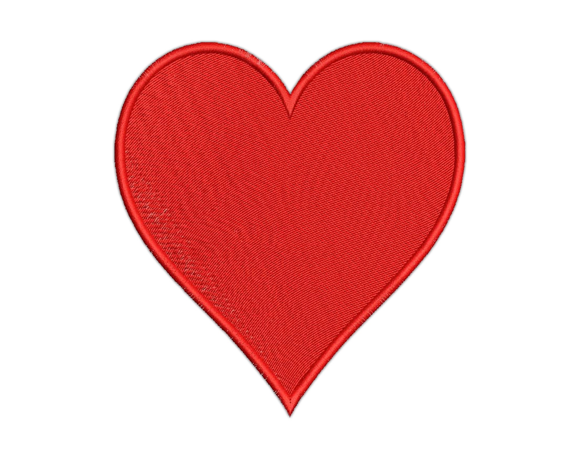 Heart Embroidery Design. Heart Embroidery Files. Machine - Etsy