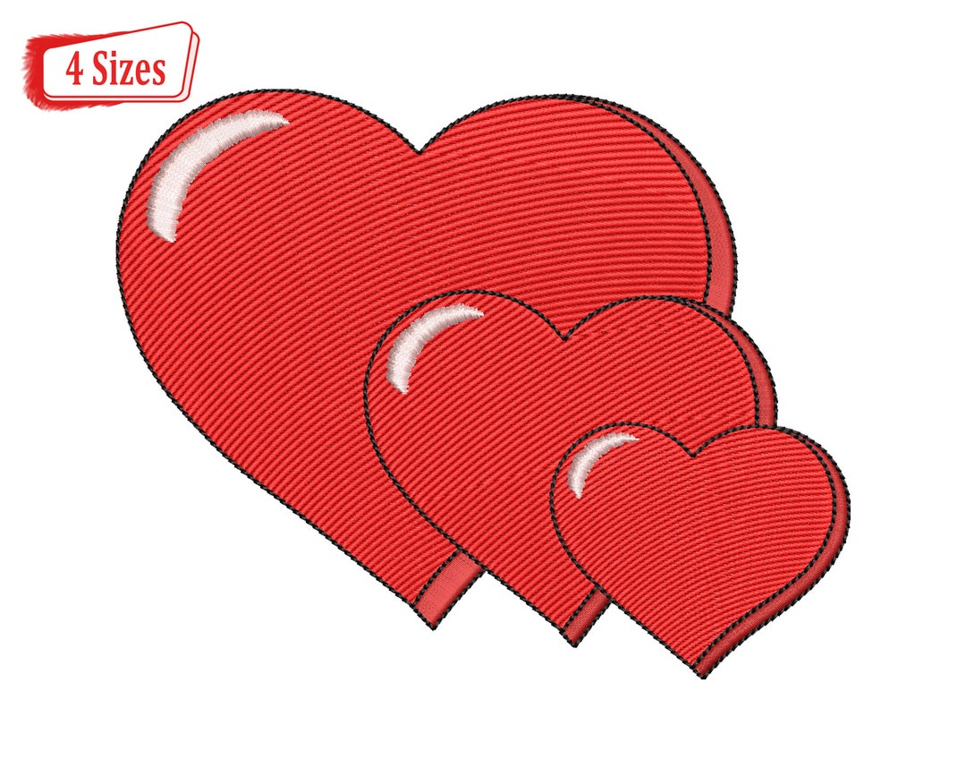Heart Designs for Embroidery Machines, Heart Embroidery Patterns ...