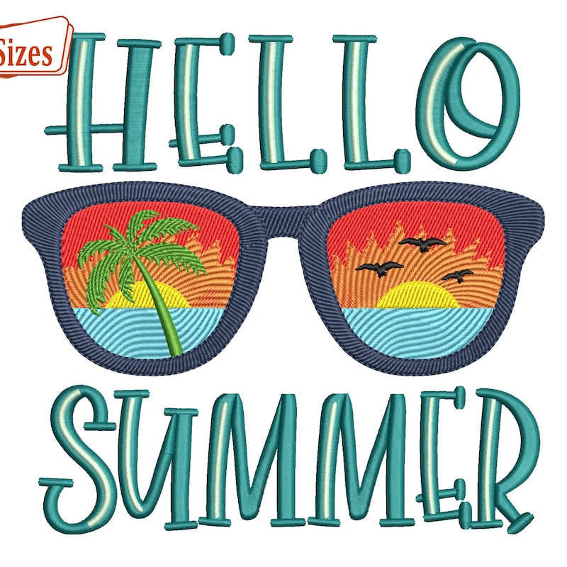 Summer Embroidery - Etsy