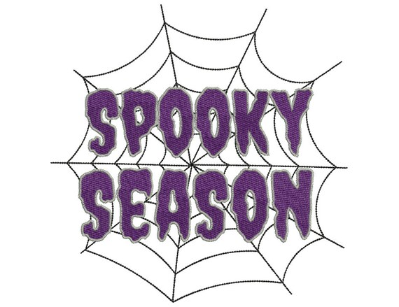 Spooky Embroidery Designs Halloween Online Embroidery - Etsy
