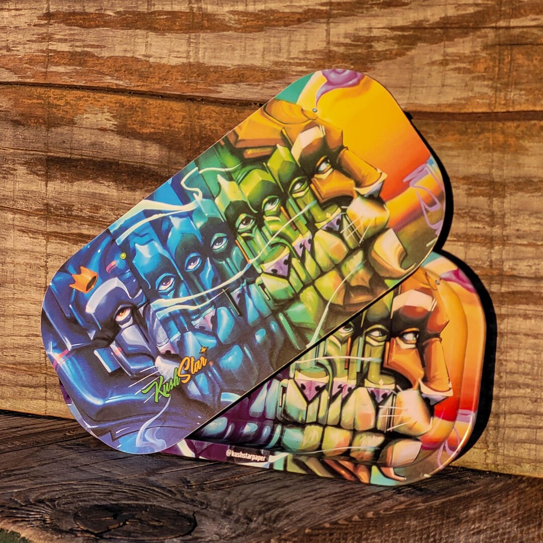 Small Size Tray and Lids Rolling Tray & Magnetic Lid 20.5 X 10.5 Cm - Etsy