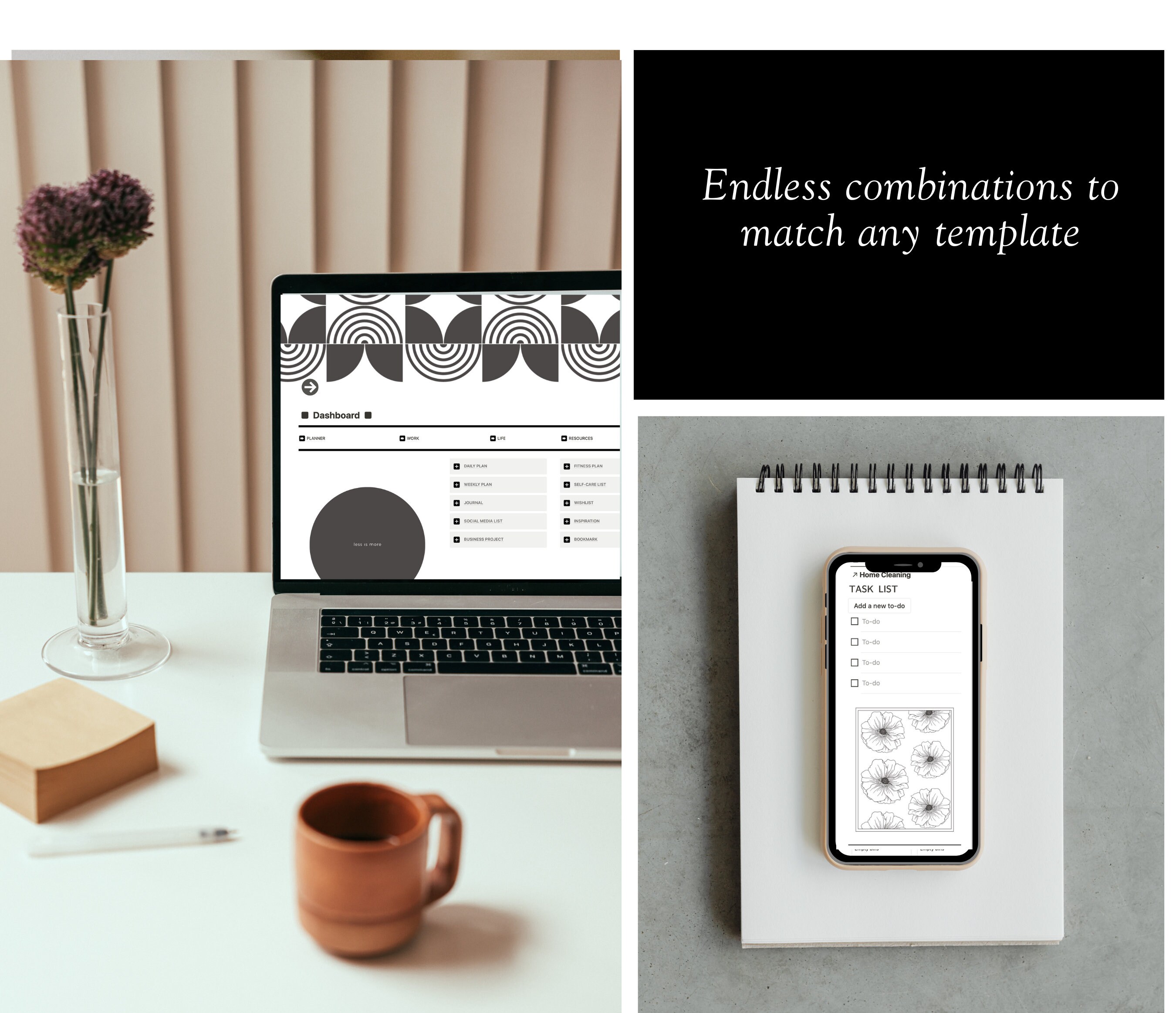 Notion Customization Pack Notion Icons Notion Covers Notion Expansion Pack Etsy