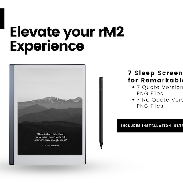 Remarkable 2 Cover - Etsy