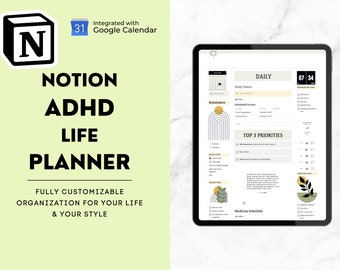 Adult Notion Template - Etsy UK