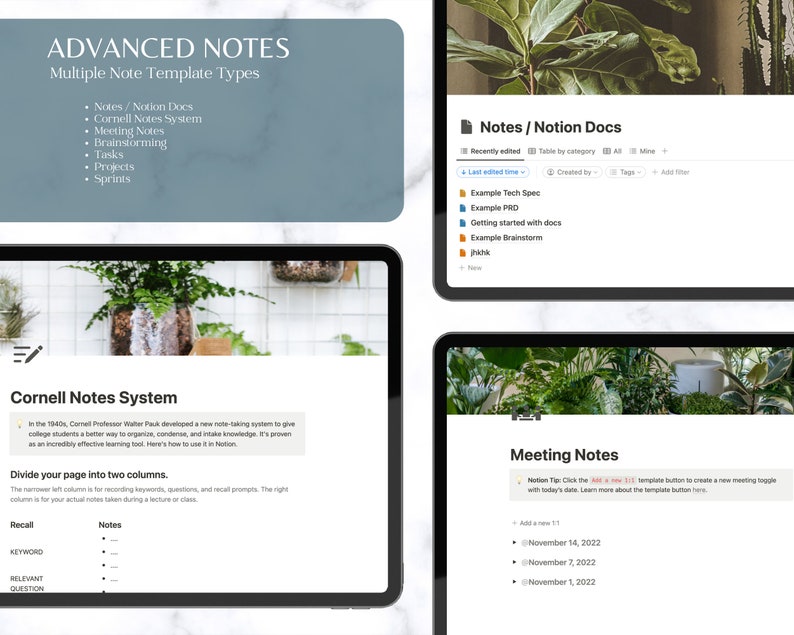 Notion Career Dashboard Notion Template Notion for Work - Etsy