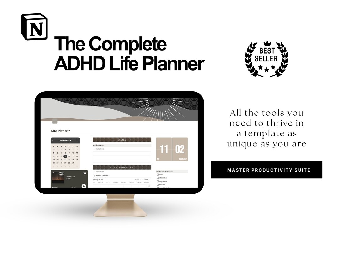 Notion Coffee Shop Aesthetic Planner | Notion Dashboard | All-in-one ...