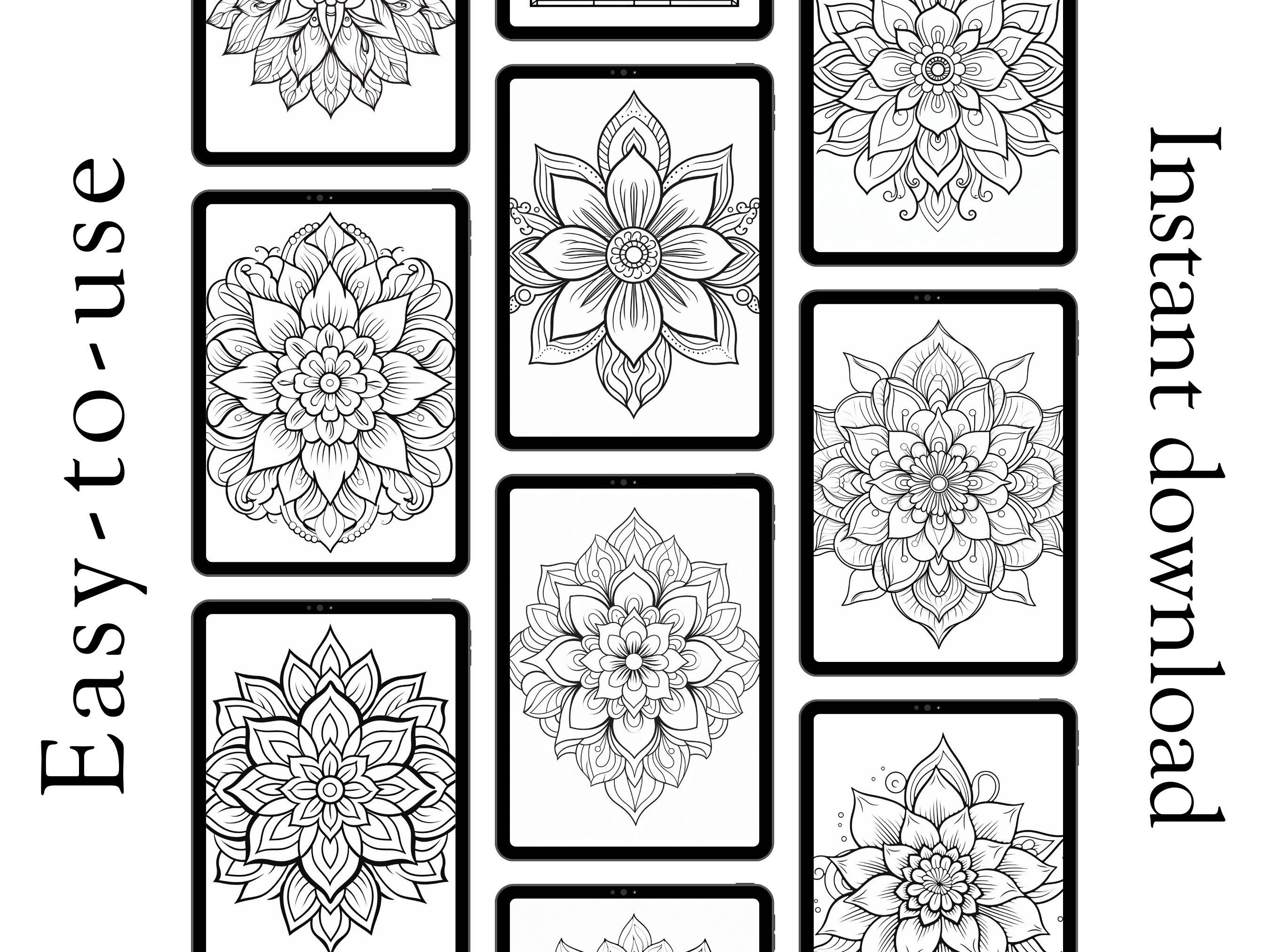 Boho Moons Tracing Book | Mindfulness Activity | E-ink Tracing Book ...