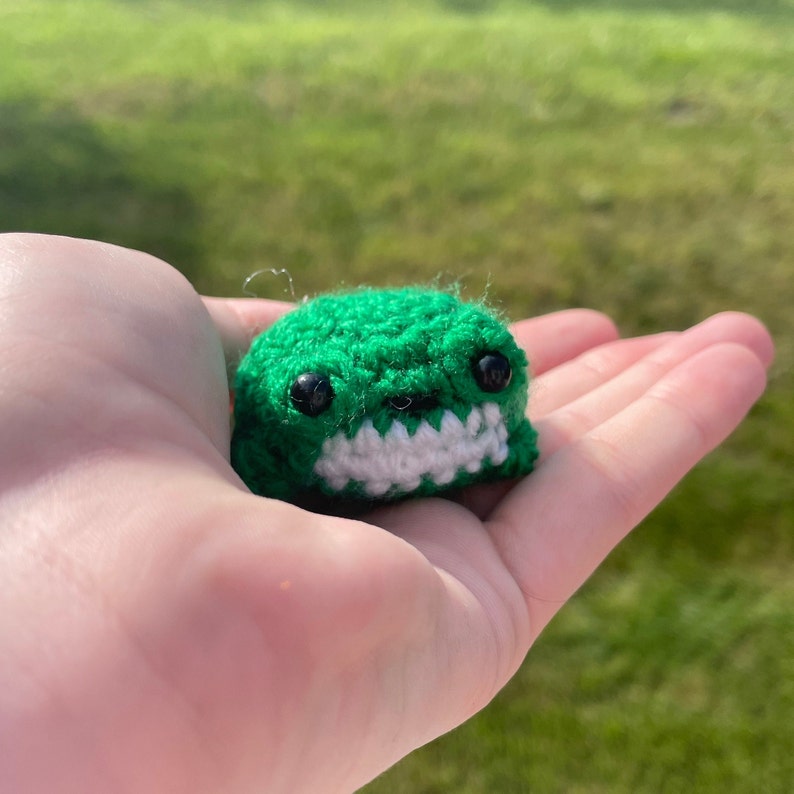 Small Frogee Handmade Crochet Frog Plushie Frog Amigurumi - Etsy