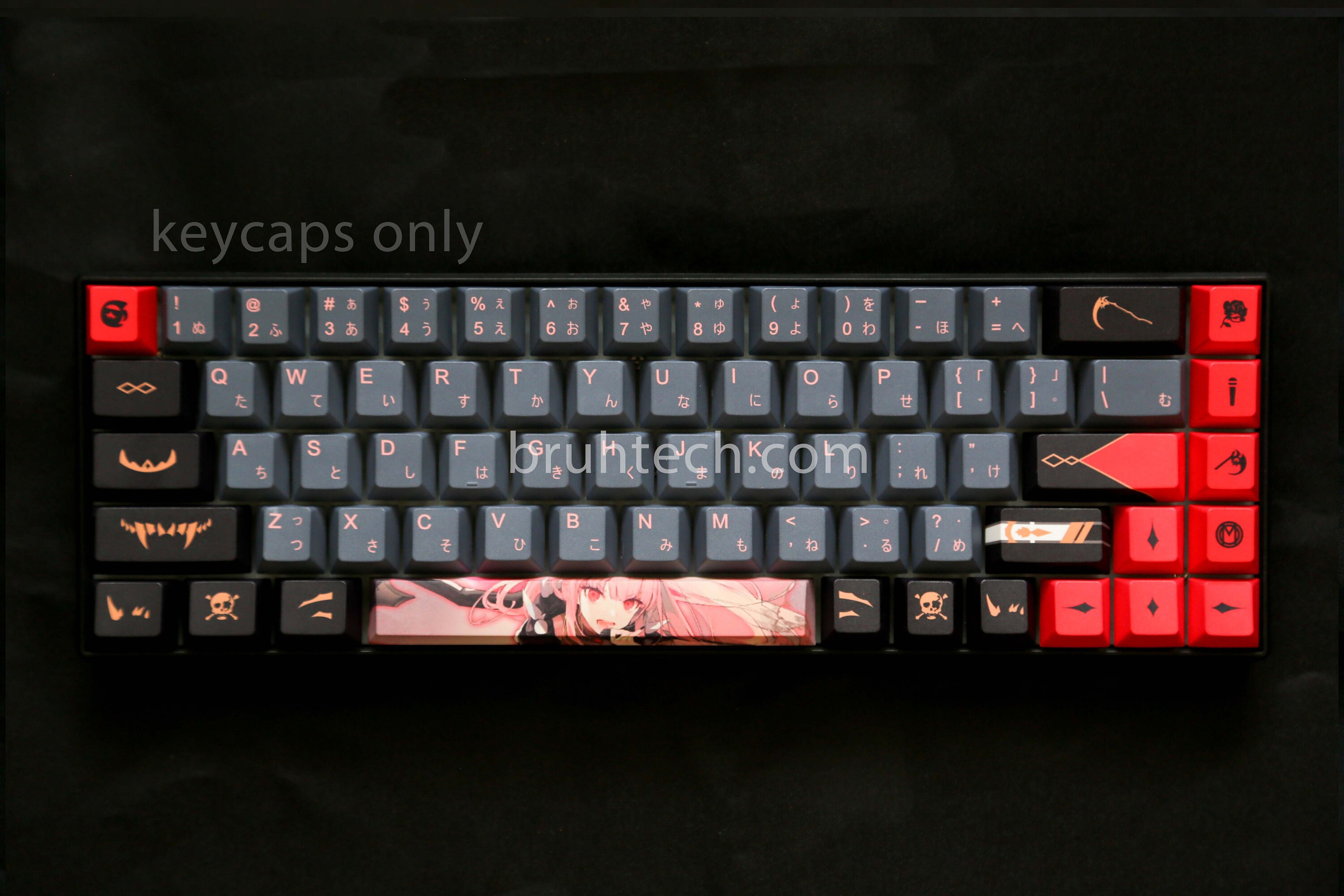 Vtuber Hololive EN Mori Calliope Theme PBT Keycaps - Etsy Hong Kong