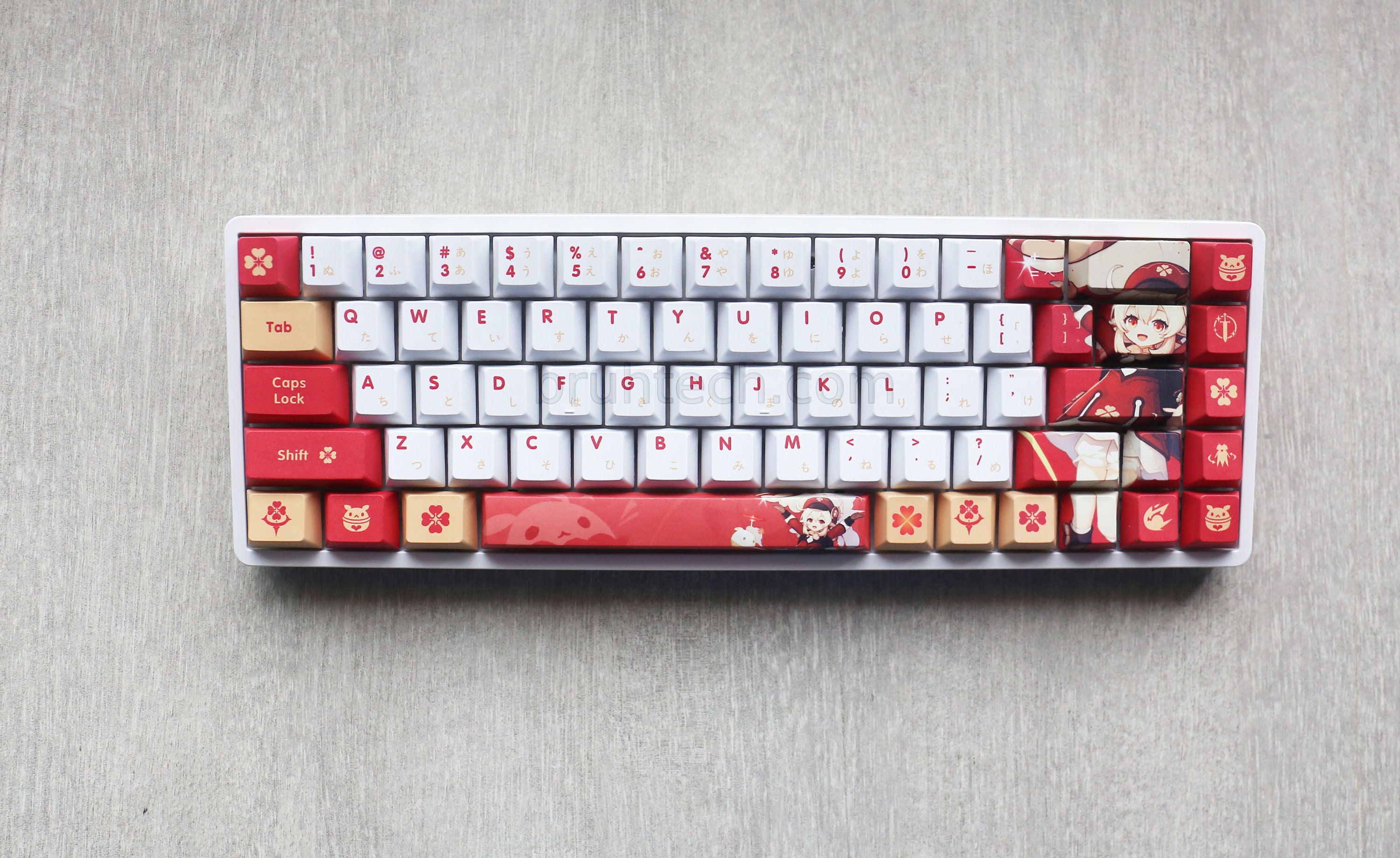 Genshin Impact Klee Theme PBT Keycaps - Etsy Australia