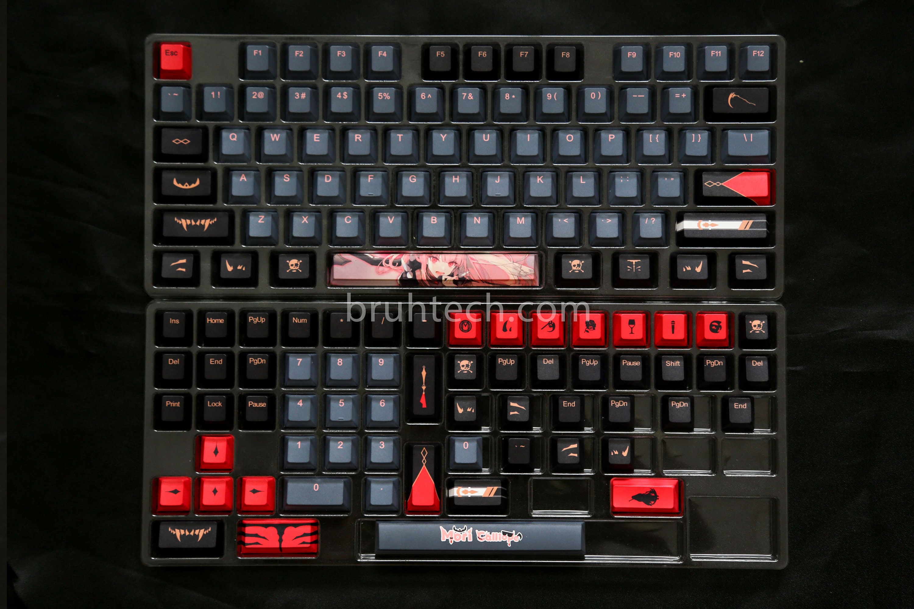 Vtuber Hololive EN Mori Calliope Theme PBT Keycaps - Etsy Hong Kong