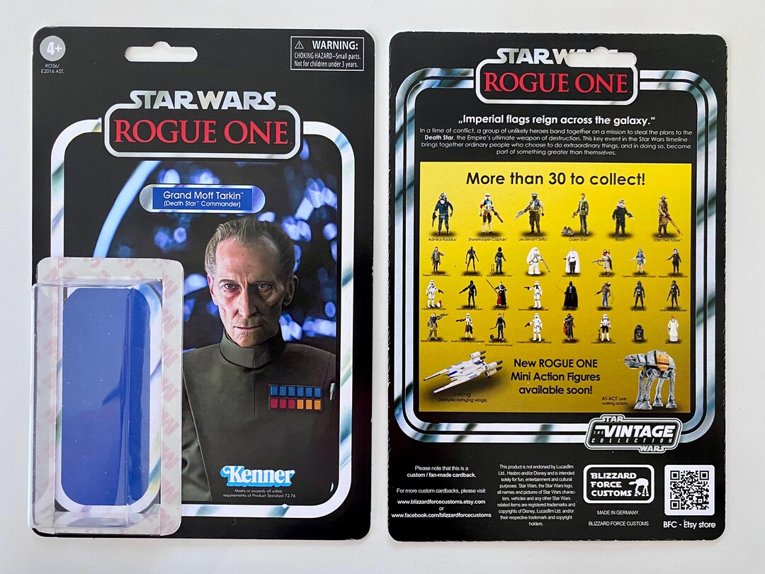 RO36 - Grand Moff Tarkin (death Star Commander) (cardback + Optional ...
