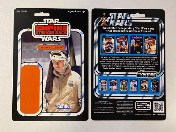 ESB05 Lieutenant Cal Alder cardback Optional Blister - Etsy