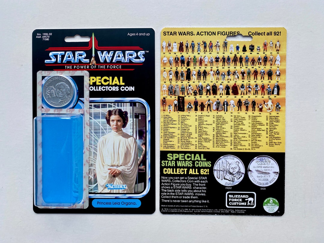 Vin02a - Princess Leia Organa (cardback + Optional Blister + Optional ...