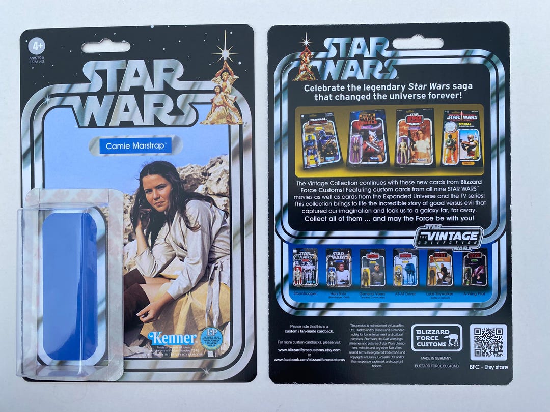 SW09 - Camie Marstrap (cardback + Optional Blister) - Etsy