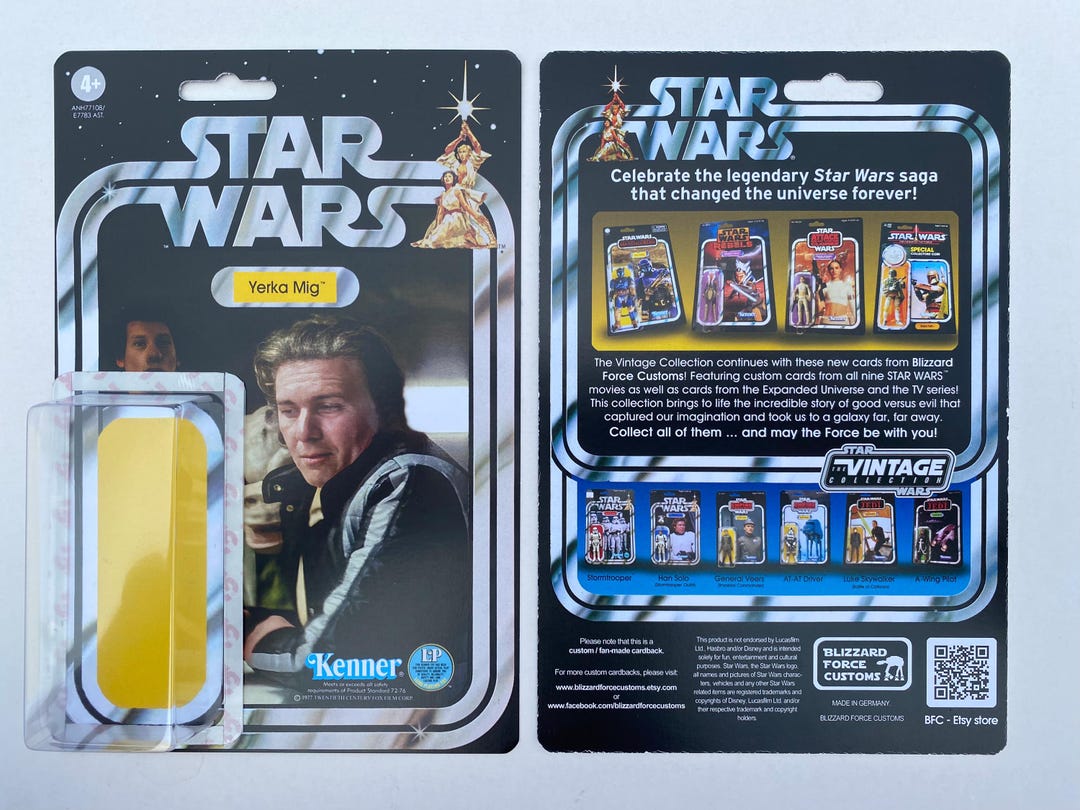 SW108 - Yerka Mig (cardback + Optional Blister) - Etsy