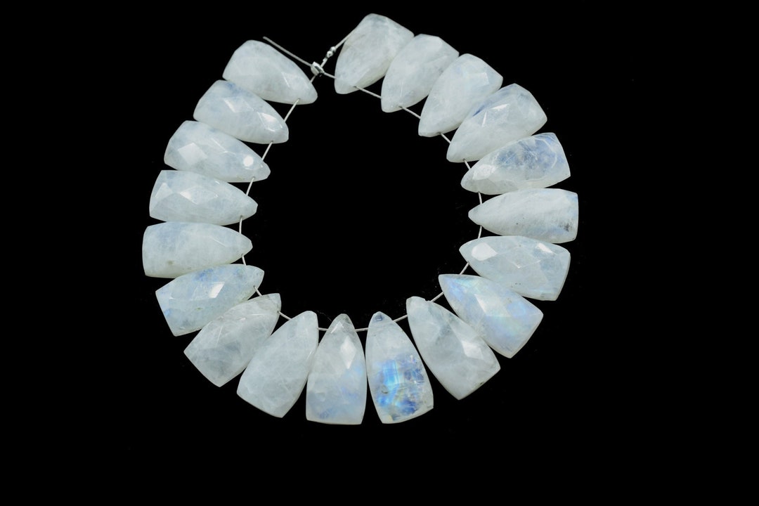 Pyramid Shape Beads,fancy Shape Briolettes,moonstone Jewelry Beads ...