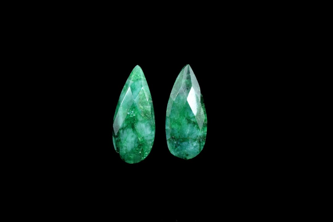 Emerald Beads,aaa Quality,jewelry Beads,emerald Teardrop Beads,dyed ...