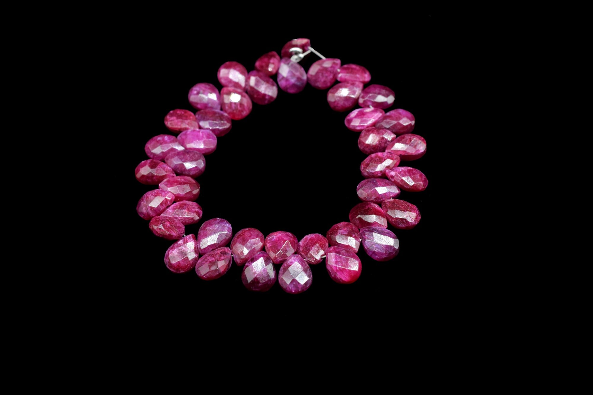 Ruby Drops,jewelry Making Beads,supplies Ruby 6x8 Briolettes,natural ...