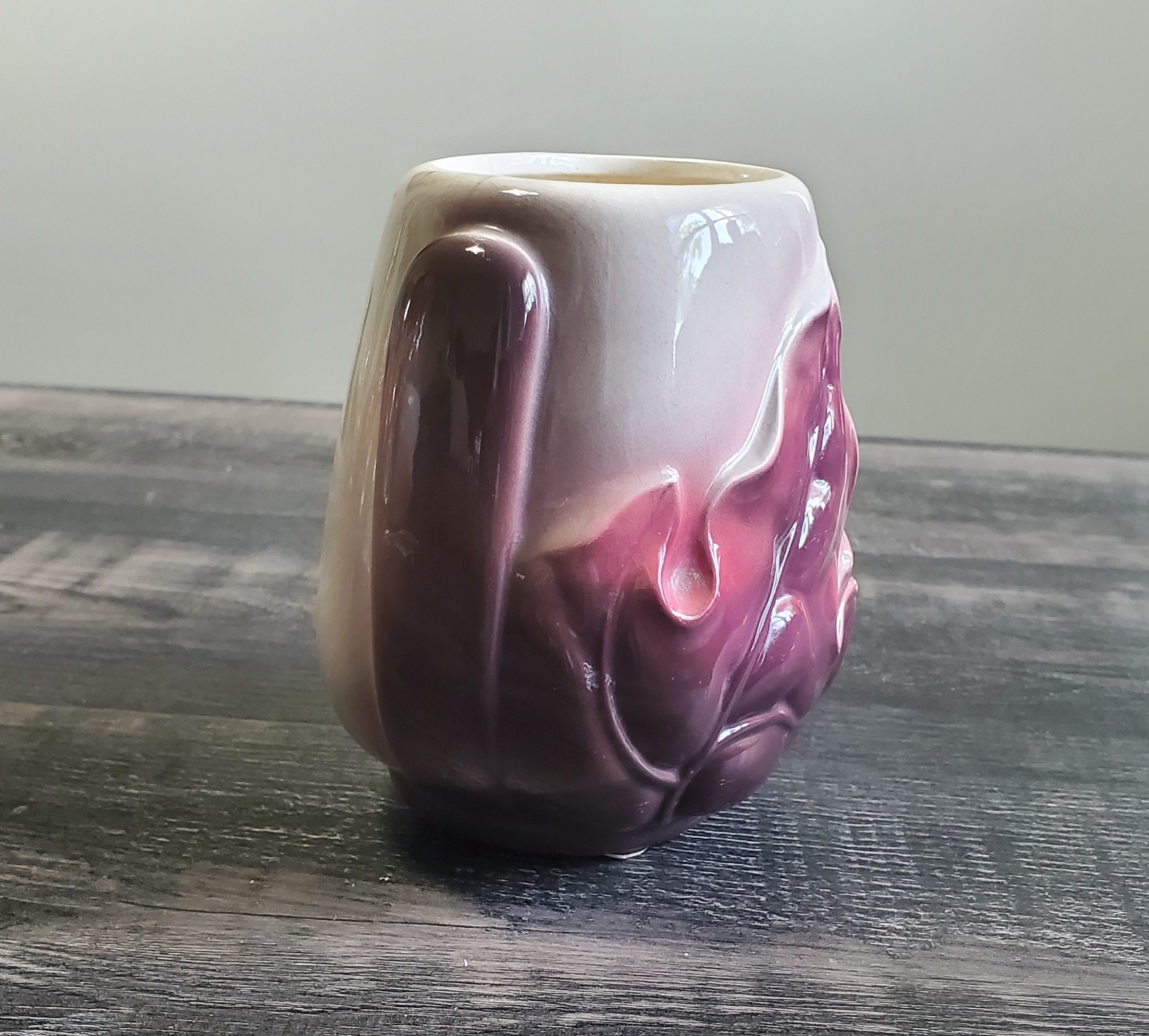 Vintage Royal Copley Pottery Vase - Etsy