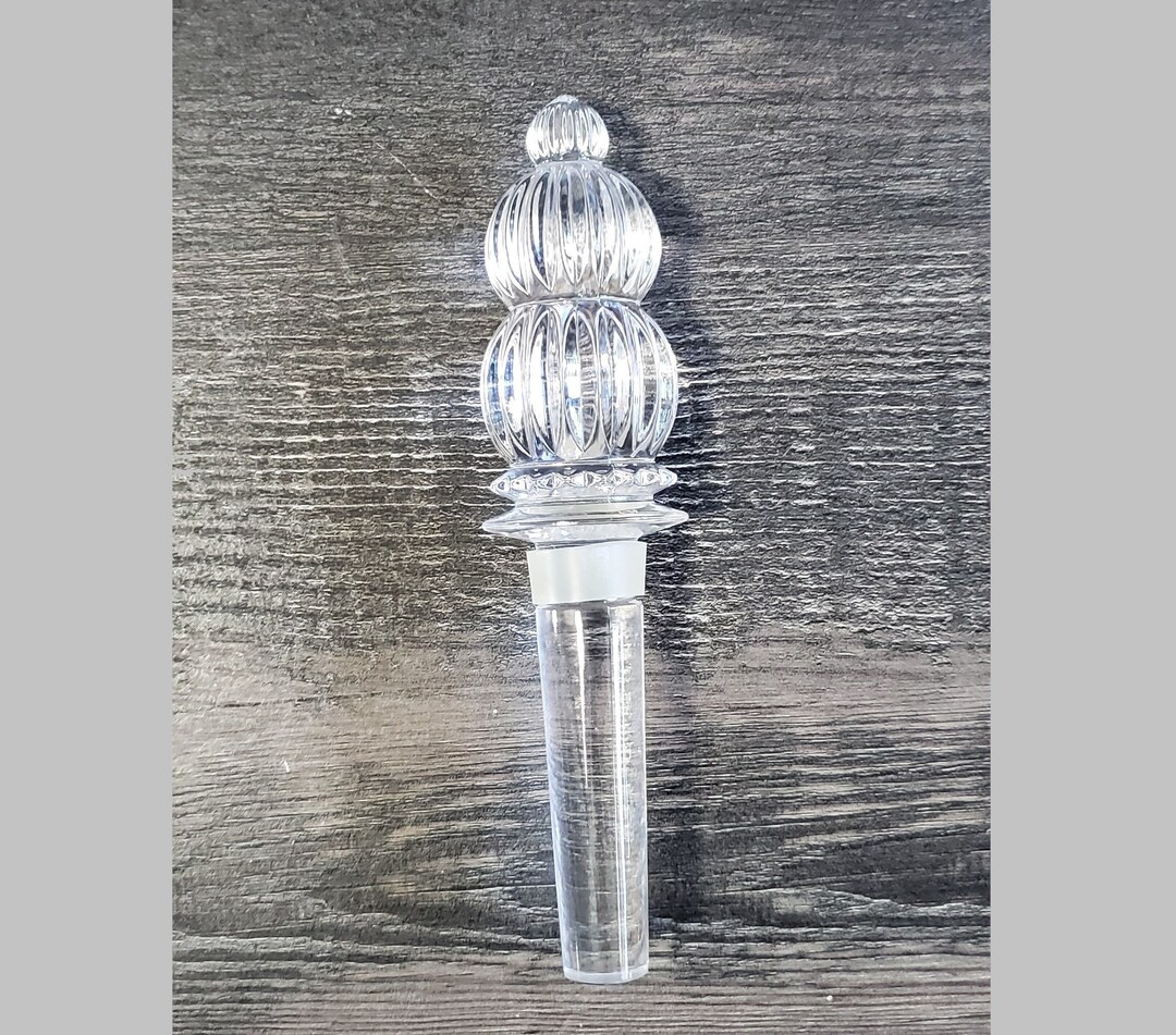 Mikasa Crystal Monterey Wind Bottle Stopper - Etsy