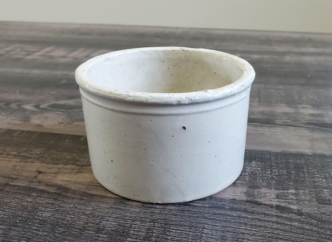 Vintage Small Stoneware Crock - Etsy