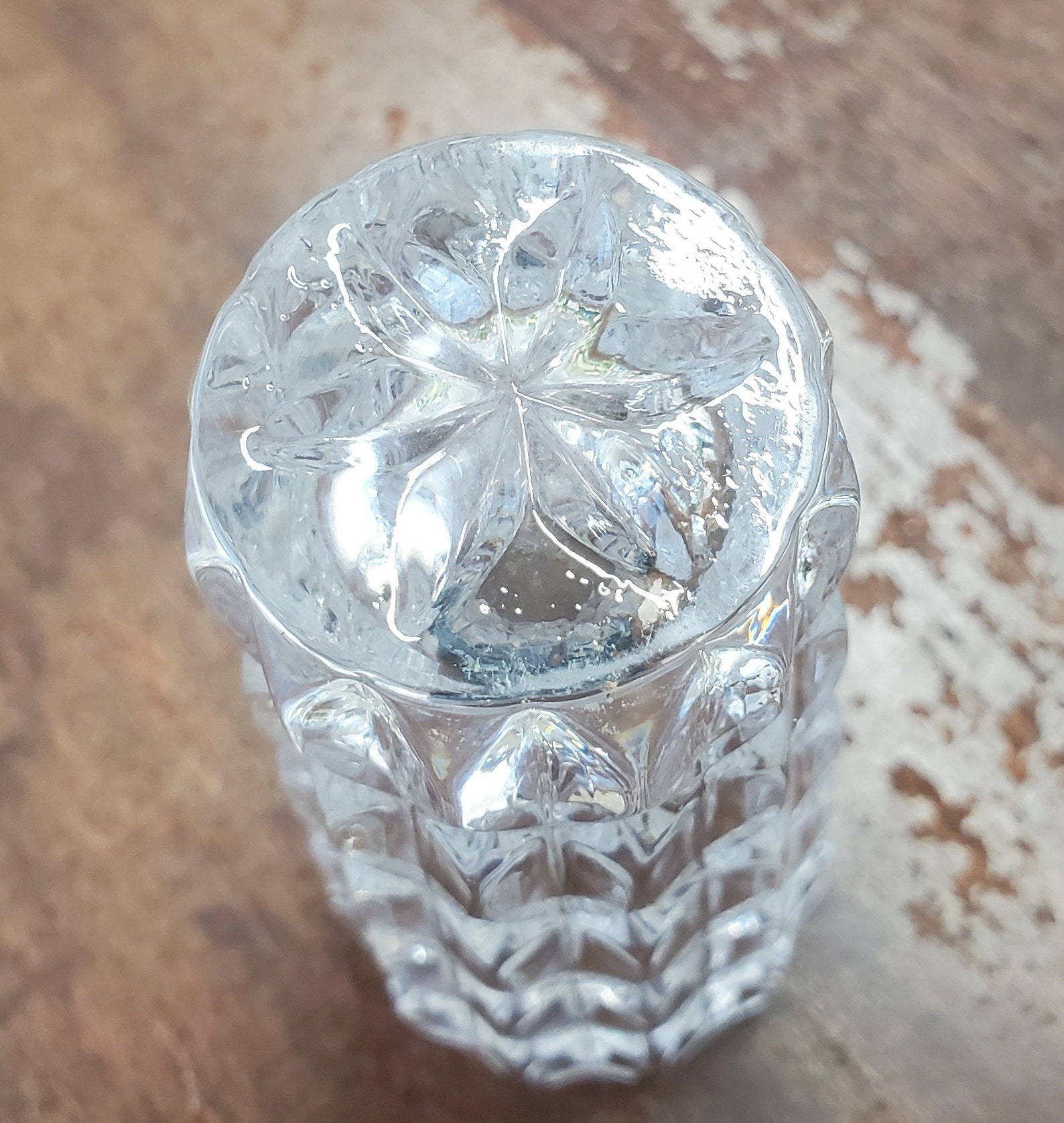 Vintage Fostoria Crystal Bud Vase - Etsy