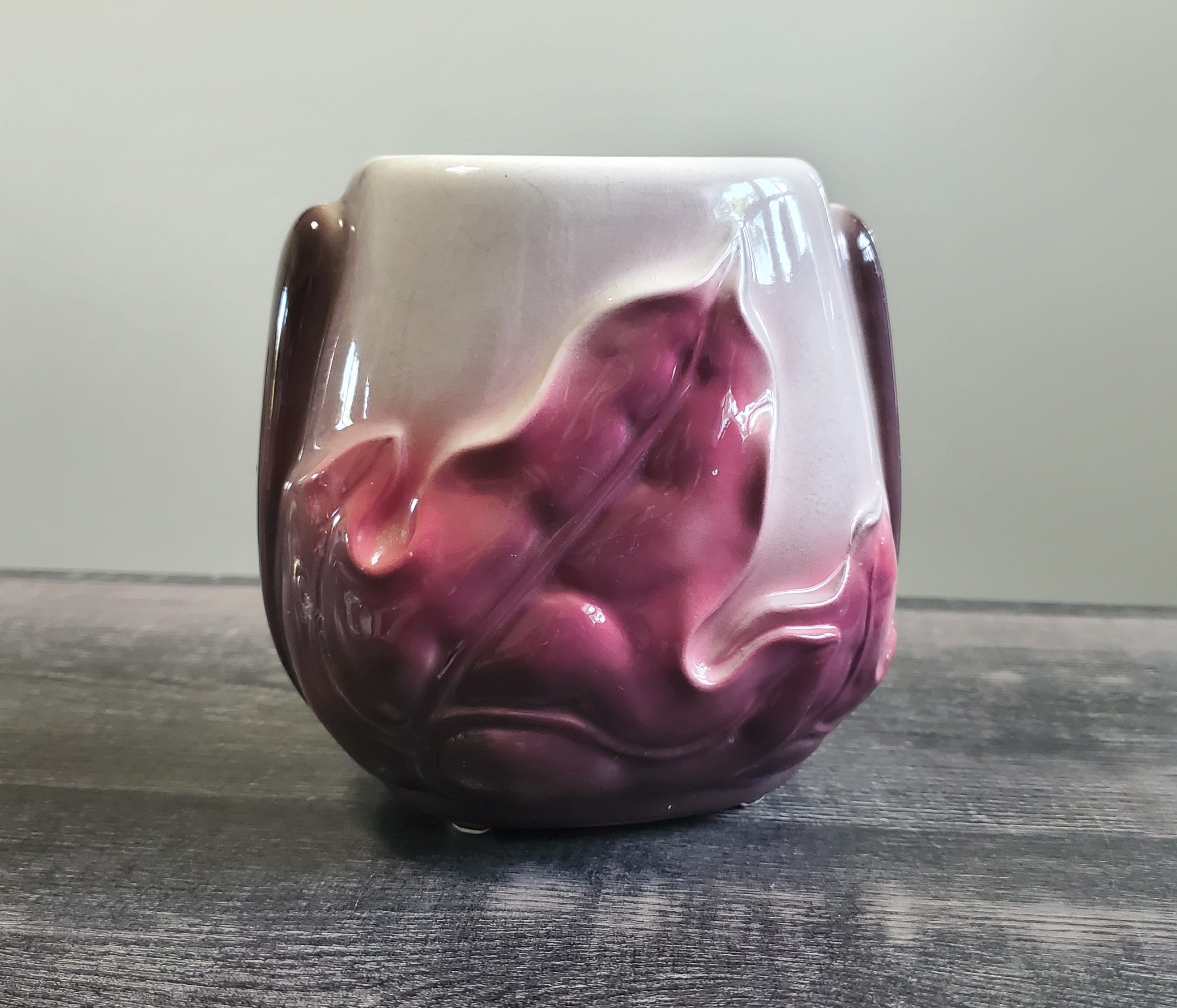 Vintage Royal Copley Pottery Vase - Etsy