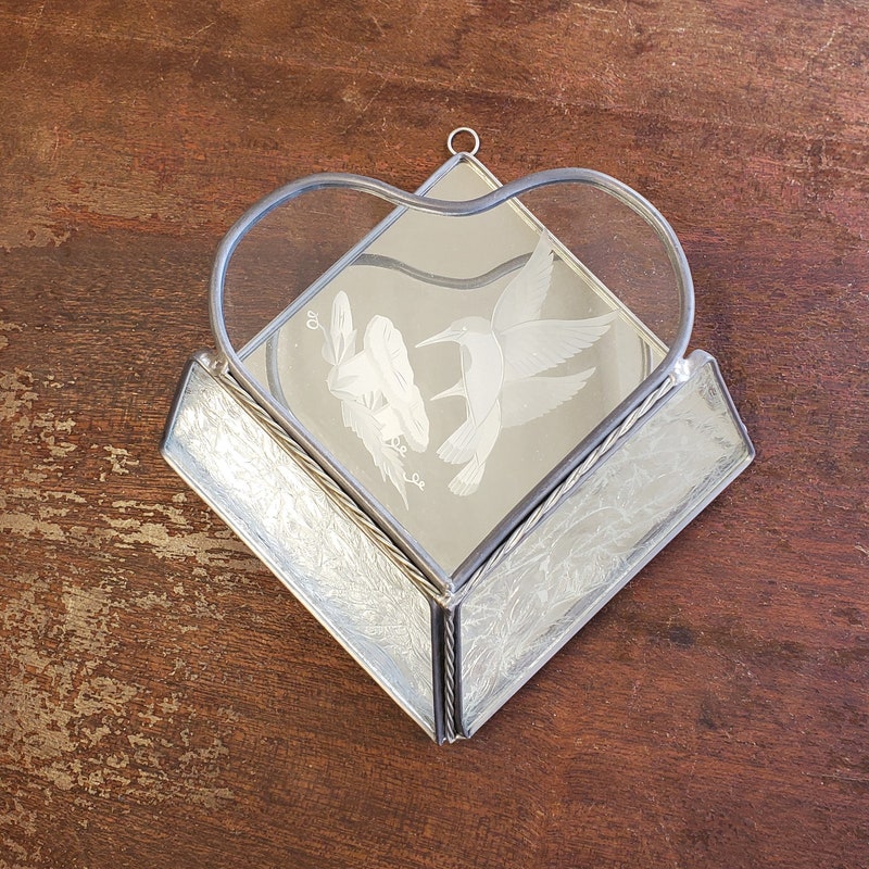 Glass Wall Pocket - Etsy