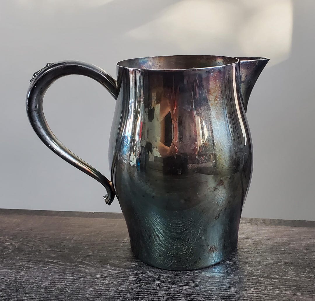 Vintage Oneida Silver-plated Water Pitcher - Etsy