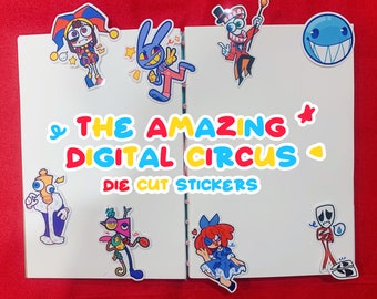 The Amazing Digital Circus Stickers Set - Etsy