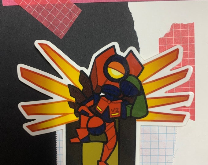 Chibi V2 Ultrakill Vinyl Sticker - Etsy