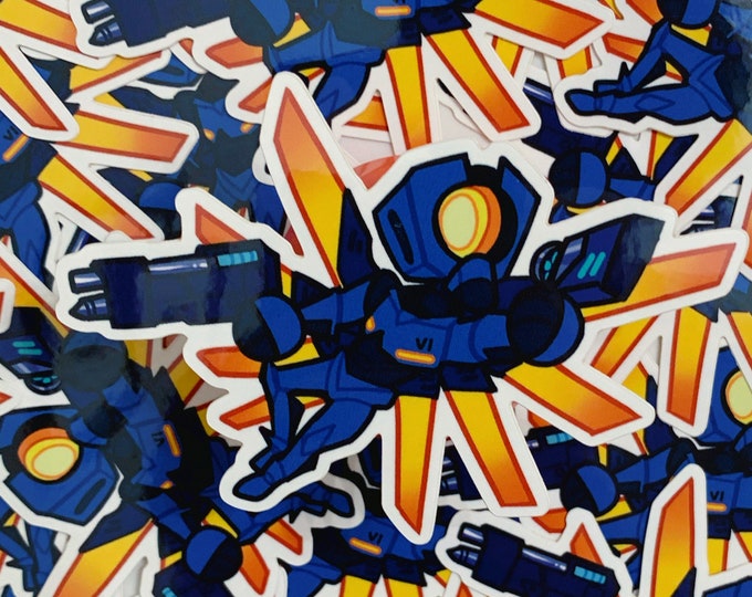 Chibi V1 Ultrakill Vinyl Sticker - Etsy
