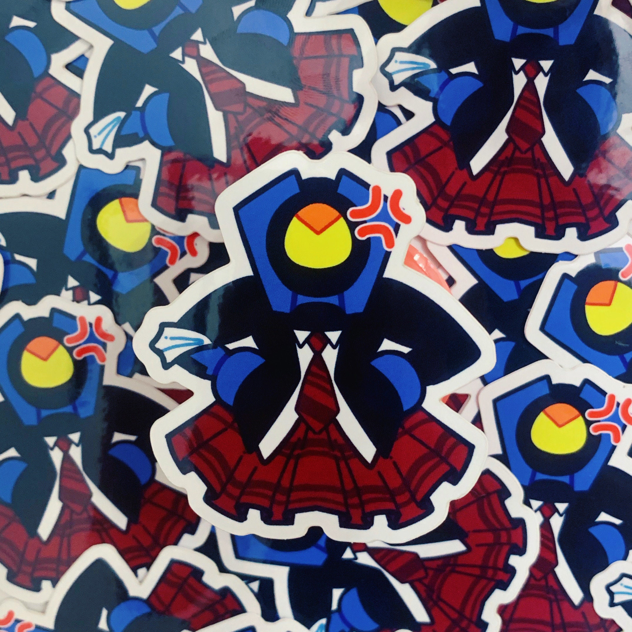 Angry Mirage Ultrakill Vinyl Sticker - Etsy