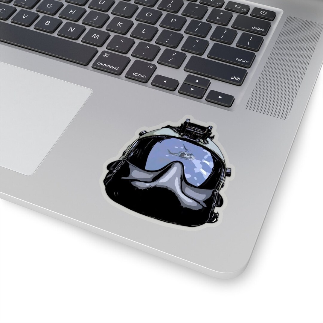 Helicopter Helmet W UH-1N Kiss-cut Stickers - Etsy