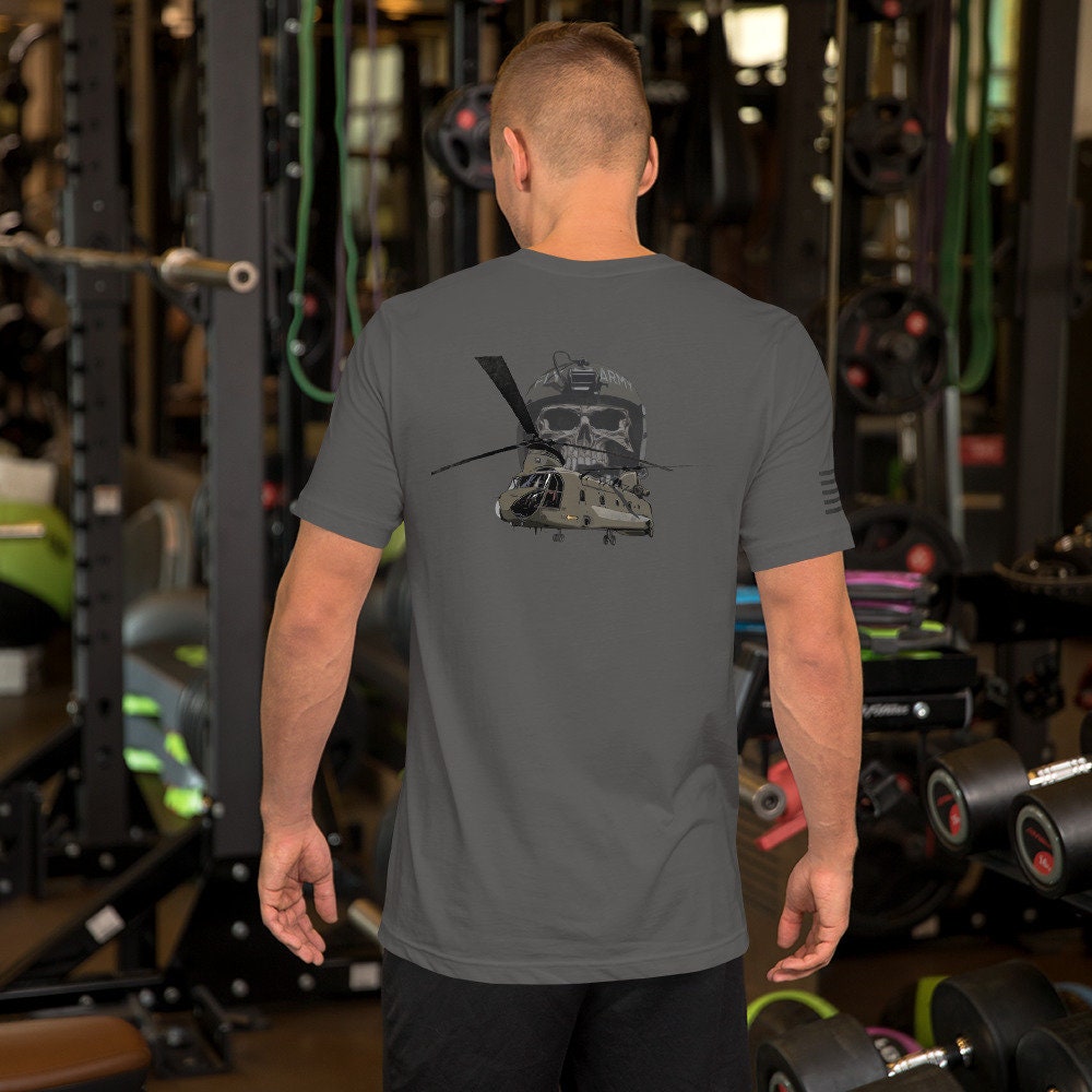 Big Windy Logo With Chinook, Skull, & Helmet Unisex T-shirt - Etsy