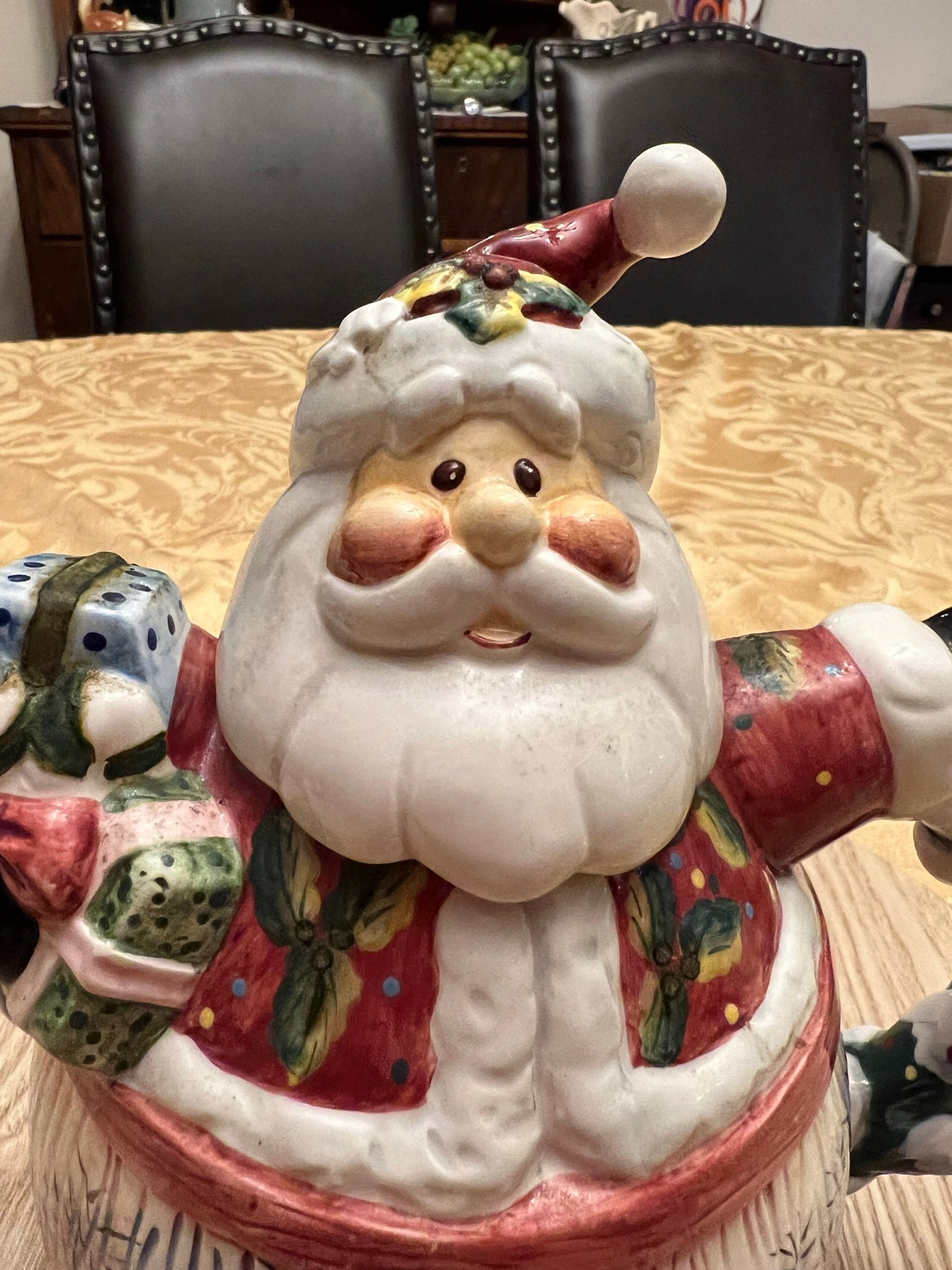 Santa Teapot | Etsy