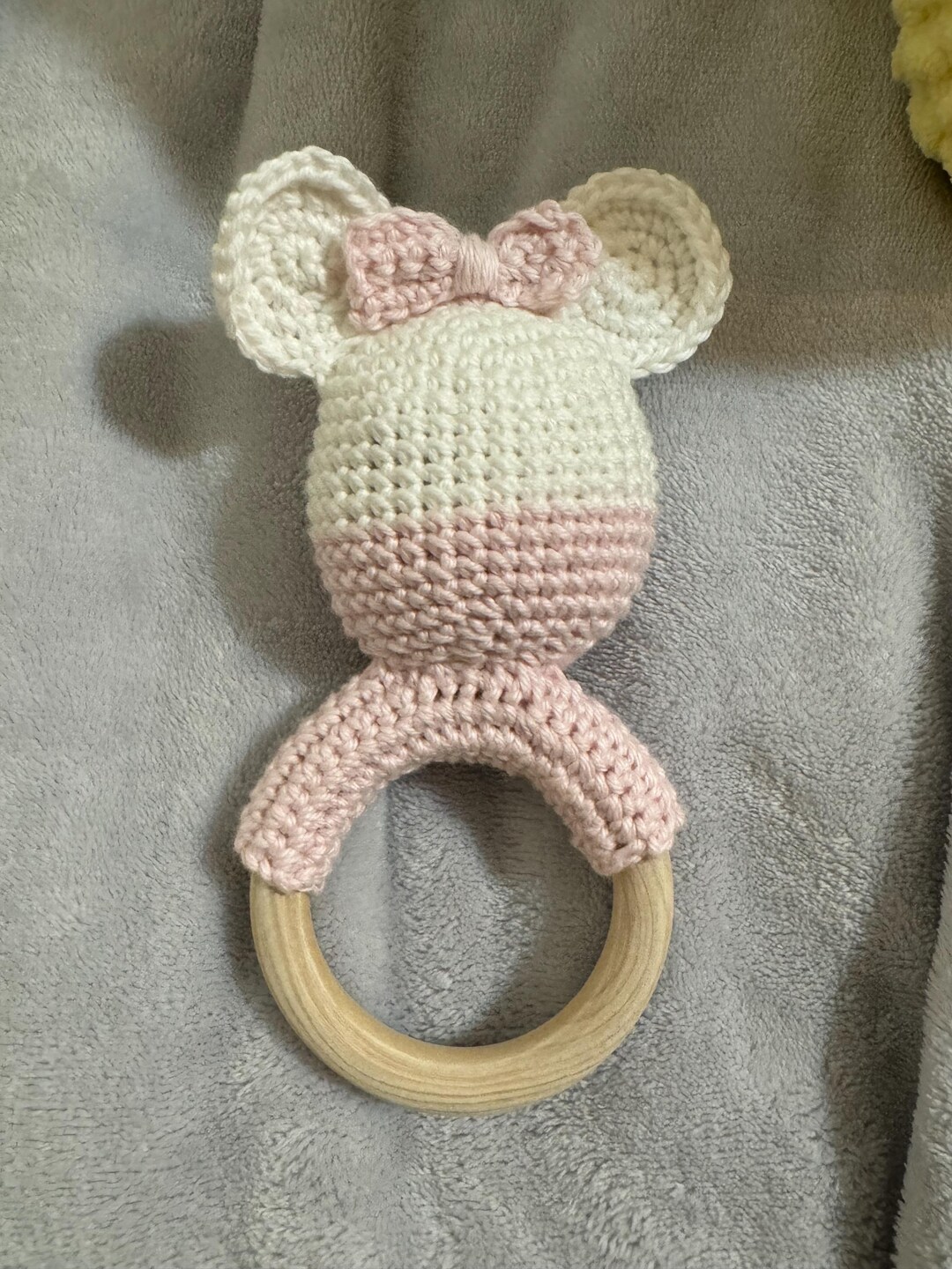Minnie Mouse Rattle - Etsy
