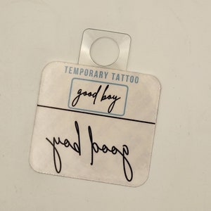 Kinky Temporary Tattoos — Good Girl/boy/baby; Brat; Spank Me - Etsy