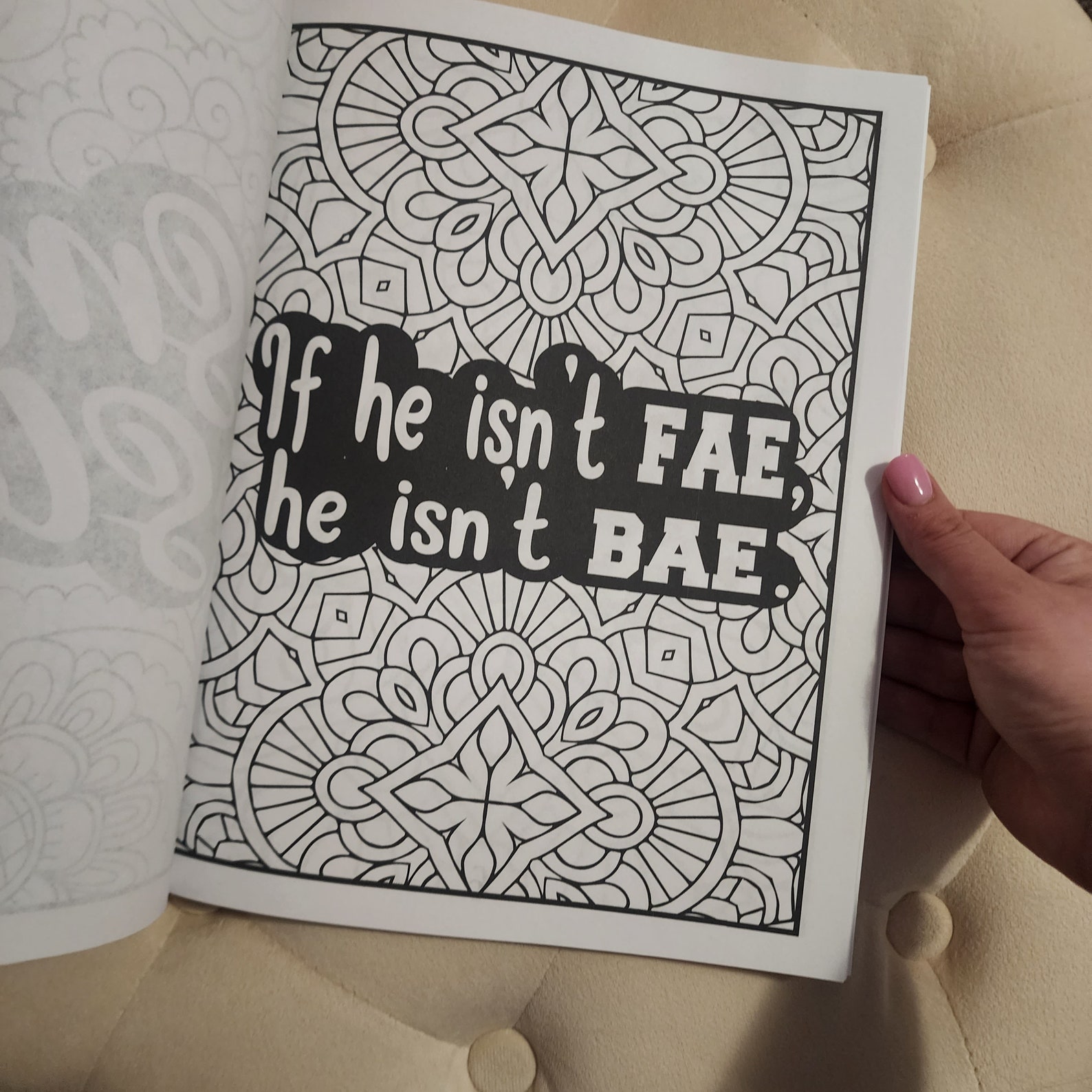 The Smut Reader Coloring Book - Etsy
