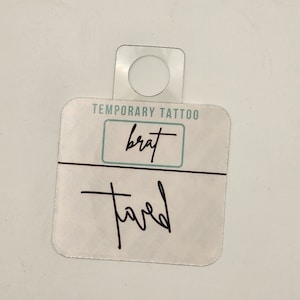 Kinky Temporary Tattoos — Good Girl/boy/baby; Brat; Spank Me - Etsy