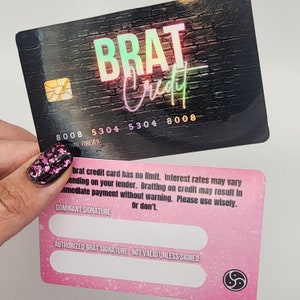 BRAT CREDIT and D/s Contract - Etsy
