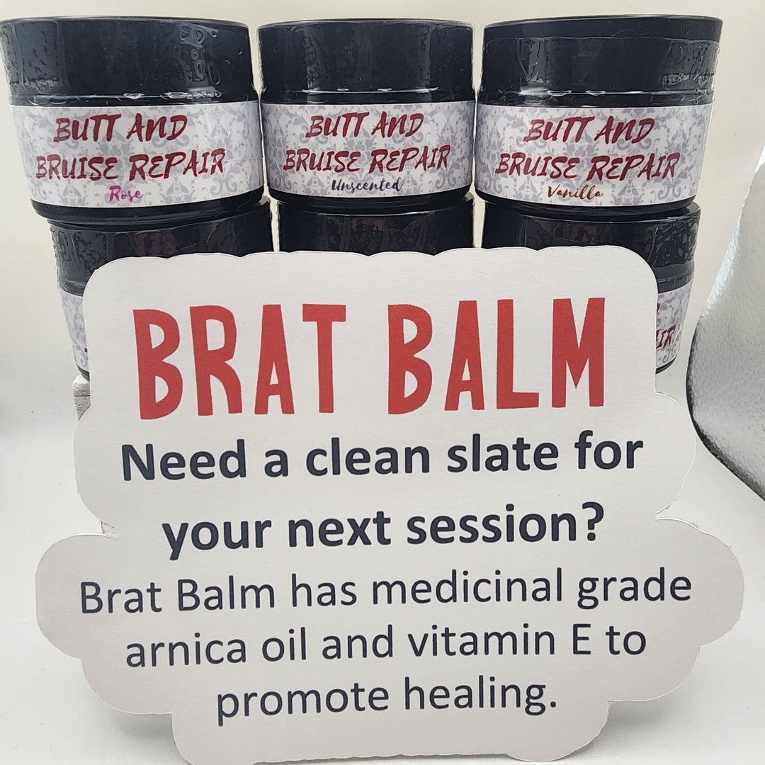 Brat Balm - Butt and Bruise Healing Salve by Tommi Terrors - Etsy